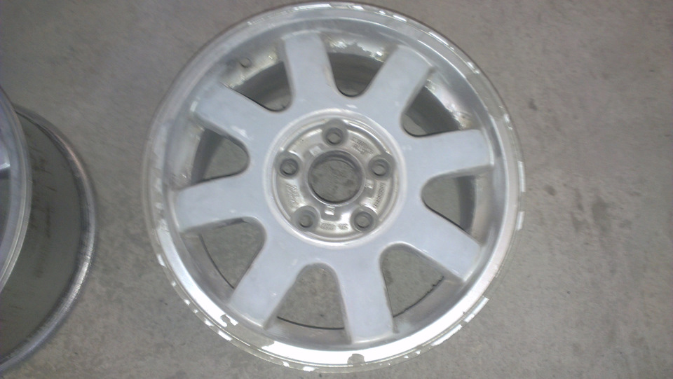 Покраска дисков Ronal R15 Audi — DRIVE2