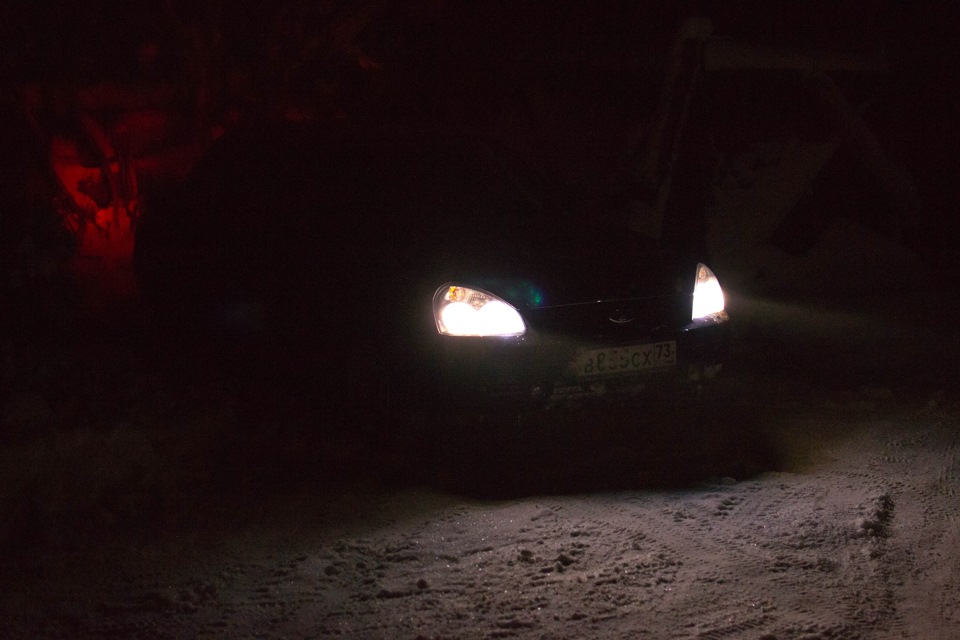 Лампочки под ксенон 6000К — Lada Приора седан, 1,6 л, 2008 года ...
