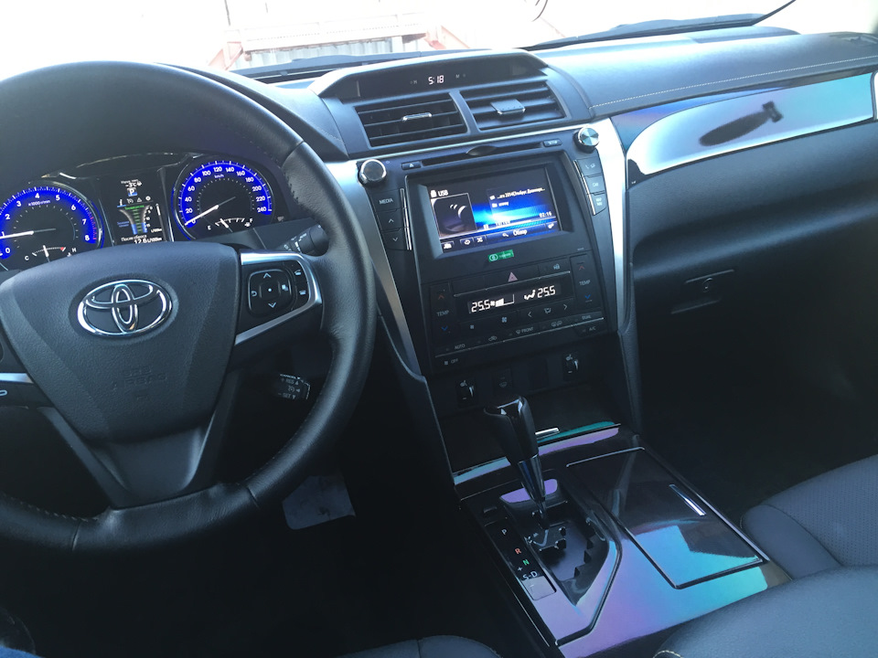 Подсветка педалей на camry v55 — DRIVE2