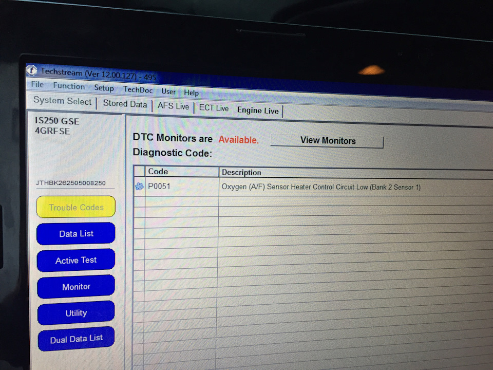 P0051, в погоне за счастьем — Lexus IS II, 2,5 л, 2007 года | визит на ...