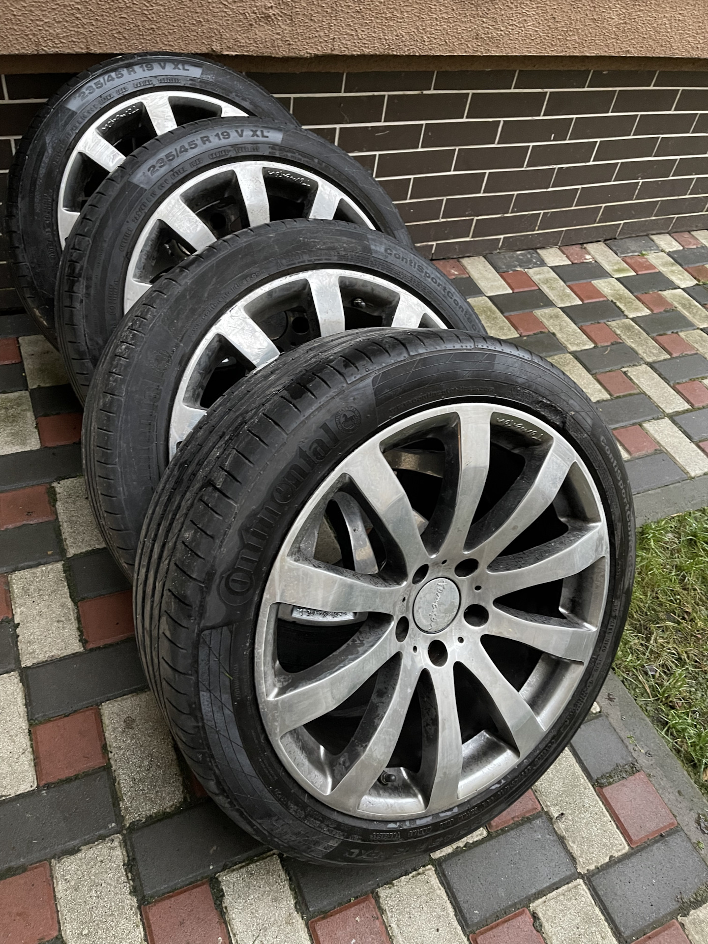 Диски на лето R19 Tomason TN4 — Honda Pilot (2G), 3,5 л, 2009 года ...