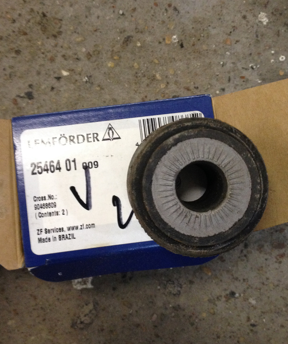 2546401 Сайлентблок подвески LEMFORDER | Запчасти на DRIVE2