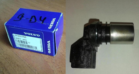 31331765 Датчик положения/частоты вращения вала двигателя 81361 Volvo ...