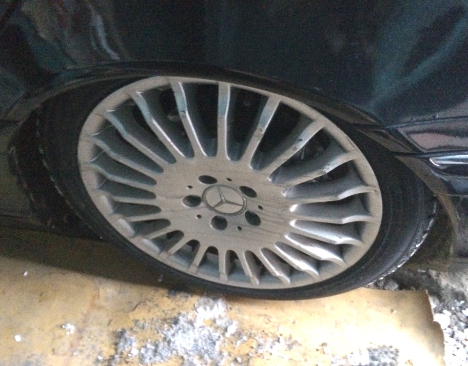 купил диски и резину — Mercedes-Benz S-Class (W220), 5 л, 1999 года ...