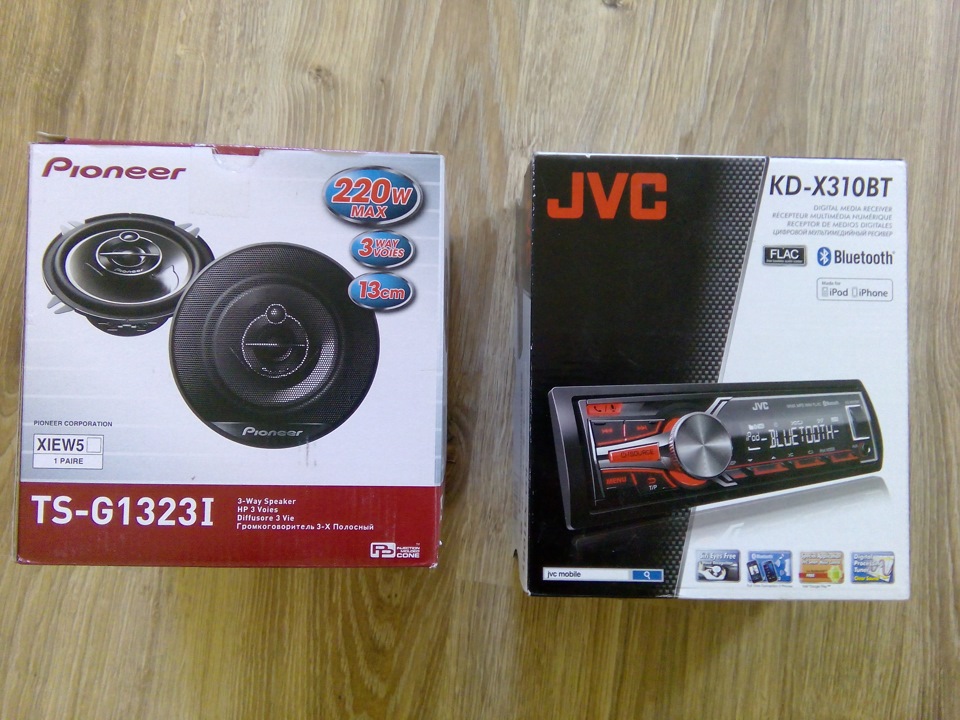 JVC KD-X310BT в MB 100D ))) — Mercedes-Benz MB100, 2,4 л, 1994 года | автозвук | DRIVE2