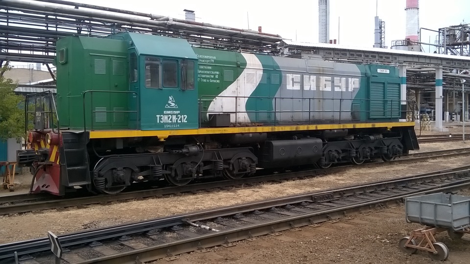 Укладка железнодорожного пути общей протяженностью около 250-270 метров ...