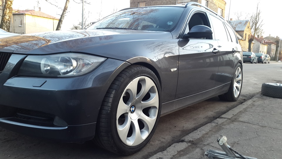 E91 style 121 R19 — BMW 3 series Touring (E91), 2 л, 2007 года ...