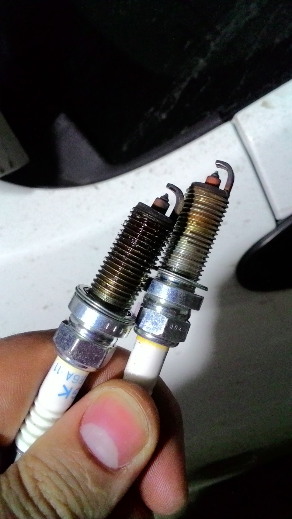 ТО-120. Замена масла на G-ENERGY FAR EAST 5W-30 и свечей на BOSCH ...