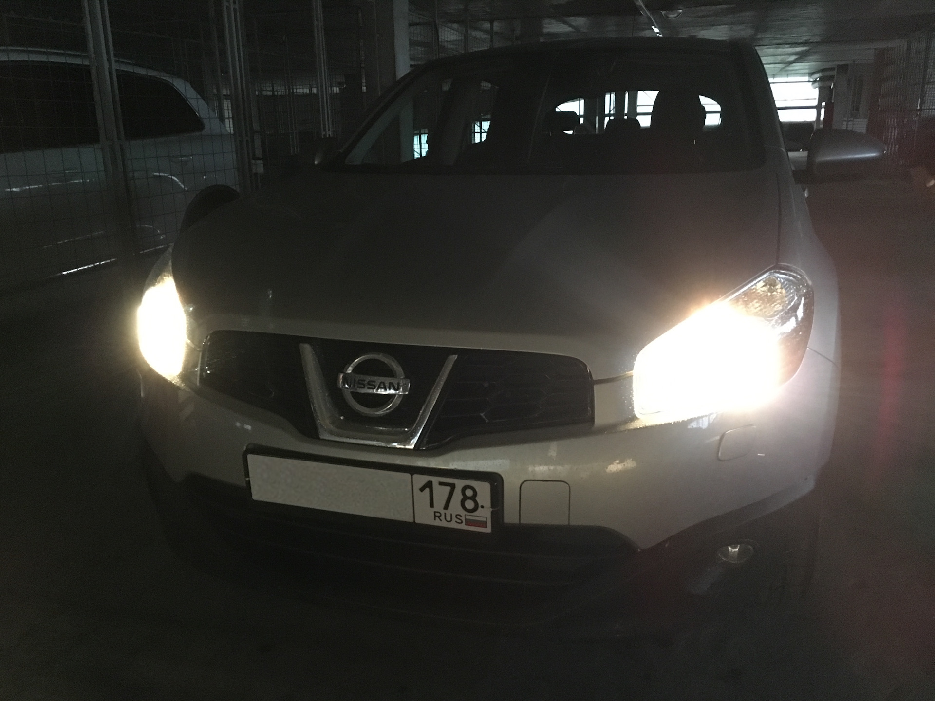 Ближний свет/OSRAM SilverStar 2.0 — Nissan Qashqai (1G), 1,6 л, 2013 ...