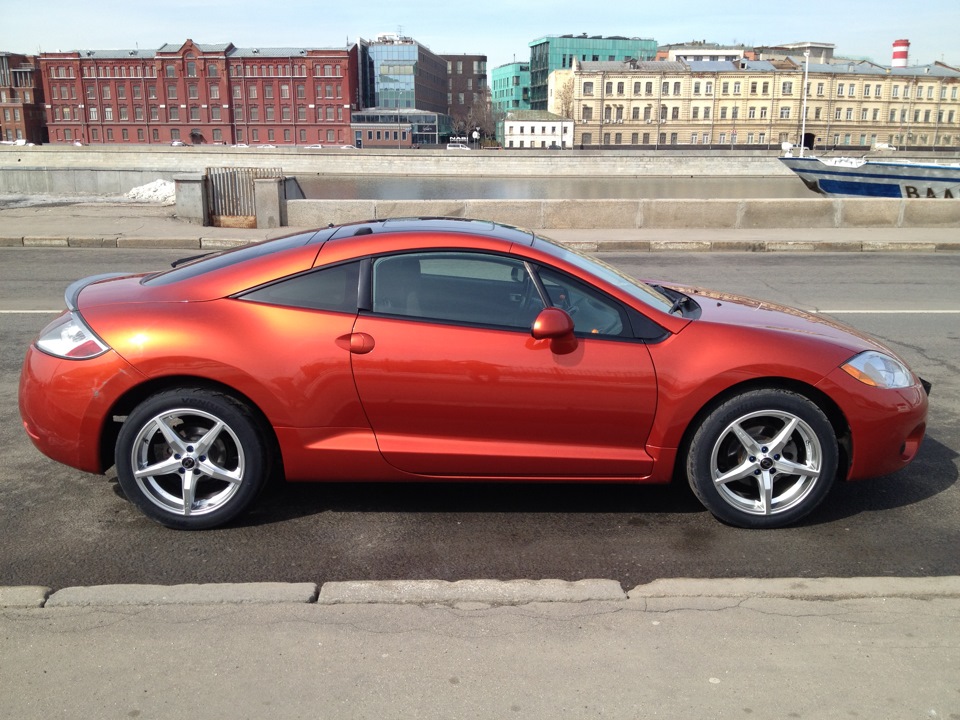 Новые шины и диски! — Mitsubishi Eclipse (4G), 2,4 л, 2008 года ...