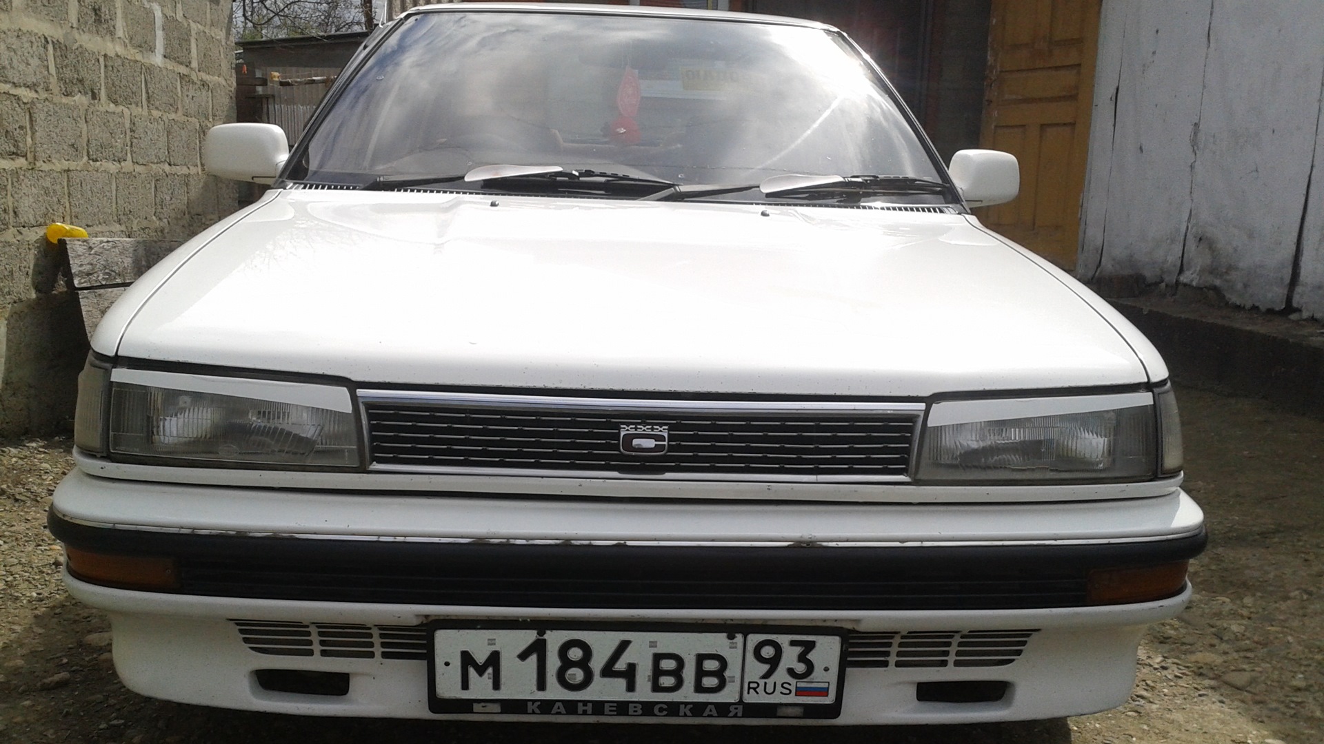 Toyota Corolla (90) 1.5 бензиновый 1988 | белоснежка)) на DRIVE2