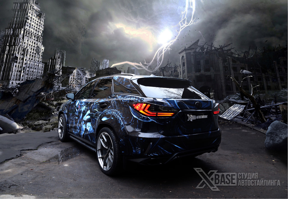 Финальный look Aliens vs Predator — Lexus RX (4G), 2 л, 2015 года ...