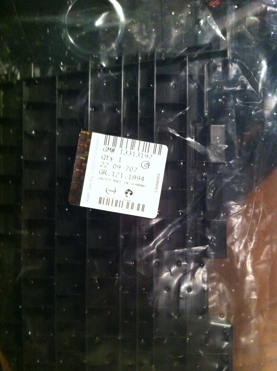 2209707 Накладка приборной панели черная / Astra-J Opel | Запчасти на ...