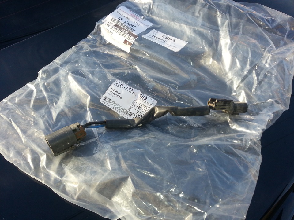 1355A245 Проводка вентилятора охлаждения Mitsubishi | Запчасти на DRIVE2