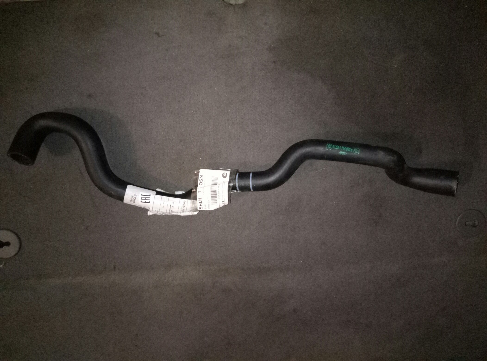 Новые патрубки нннада? [продано] — BMW 5 series (E39), 2,8 л, 1996 года ...