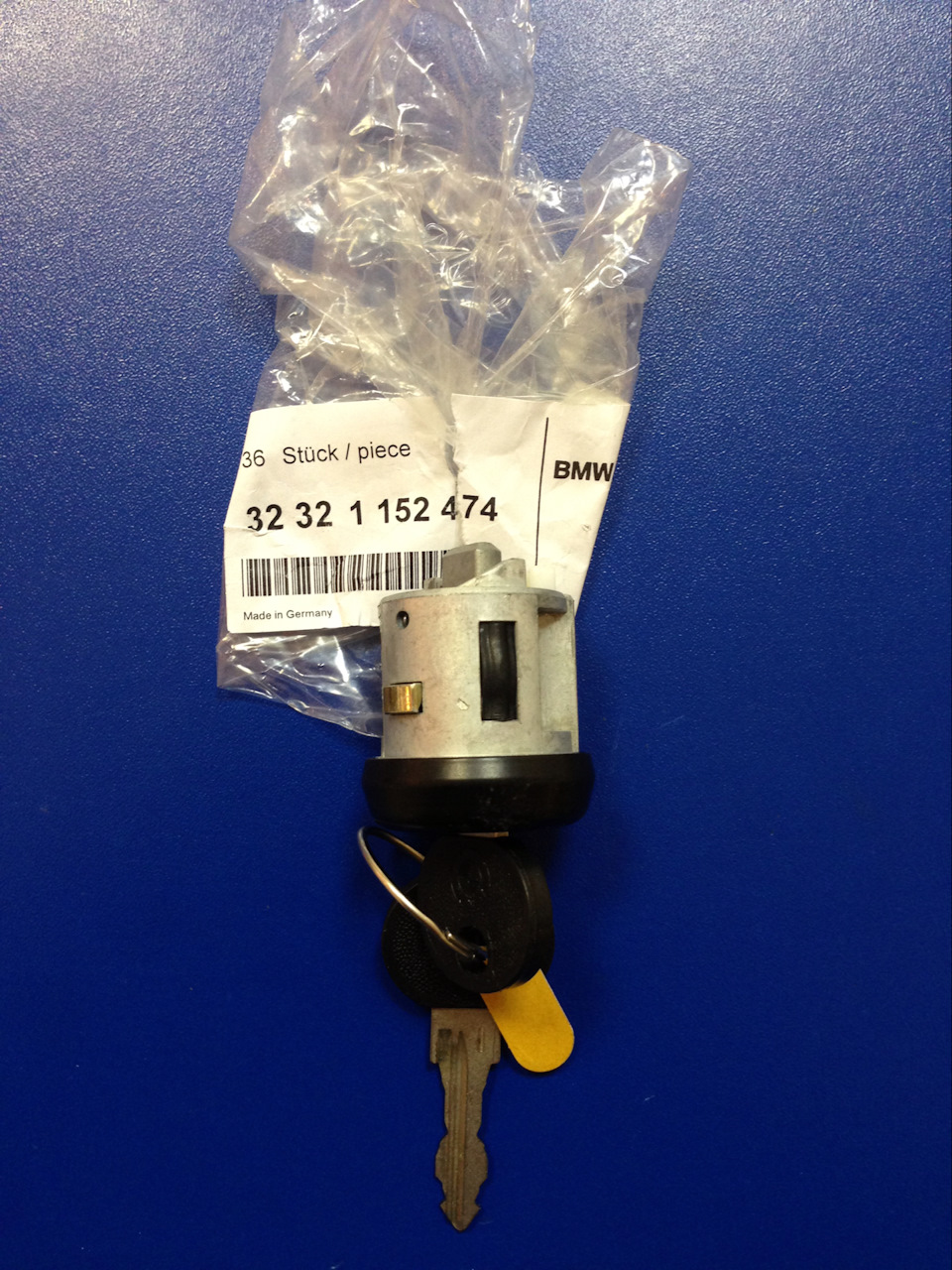 32321152474 Цилиндр замка с ключом BMW | Запчасти на DRIVE2