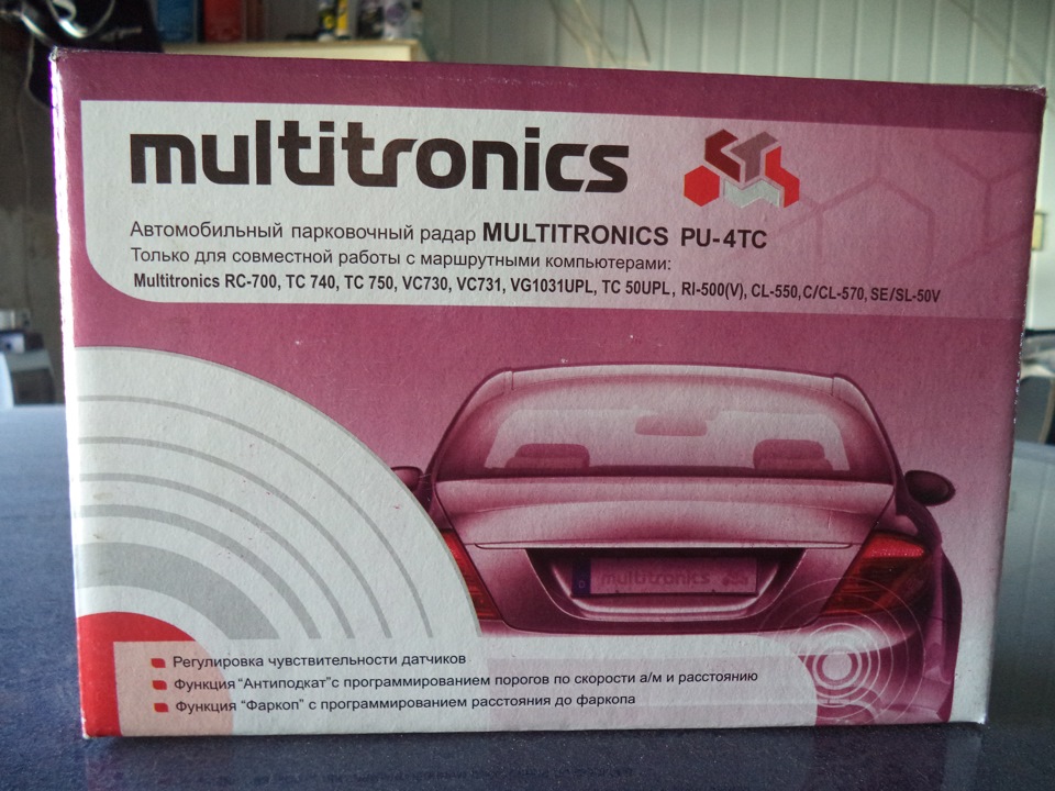 Парктроник Multitronics PU-4TC — Lada 2115, 1,5 л, 2001 года | тюнинг | DRIVE2