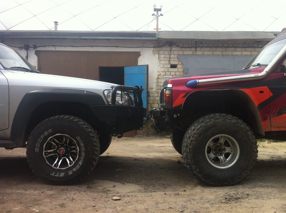 Их разделяет прожитая жизнь. — Nissan Safari (Y60), 4,2 л, 1991 года | наблюдение | DRIVE2