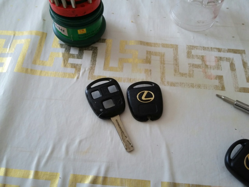 Ключ иммобилайзера — Lexus ES (XV30), 3 л, 2002 года | своими руками ...