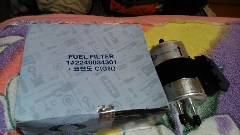 2240034301 Фильтр топливный SSANG YONG | Запчасти на DRIVE2