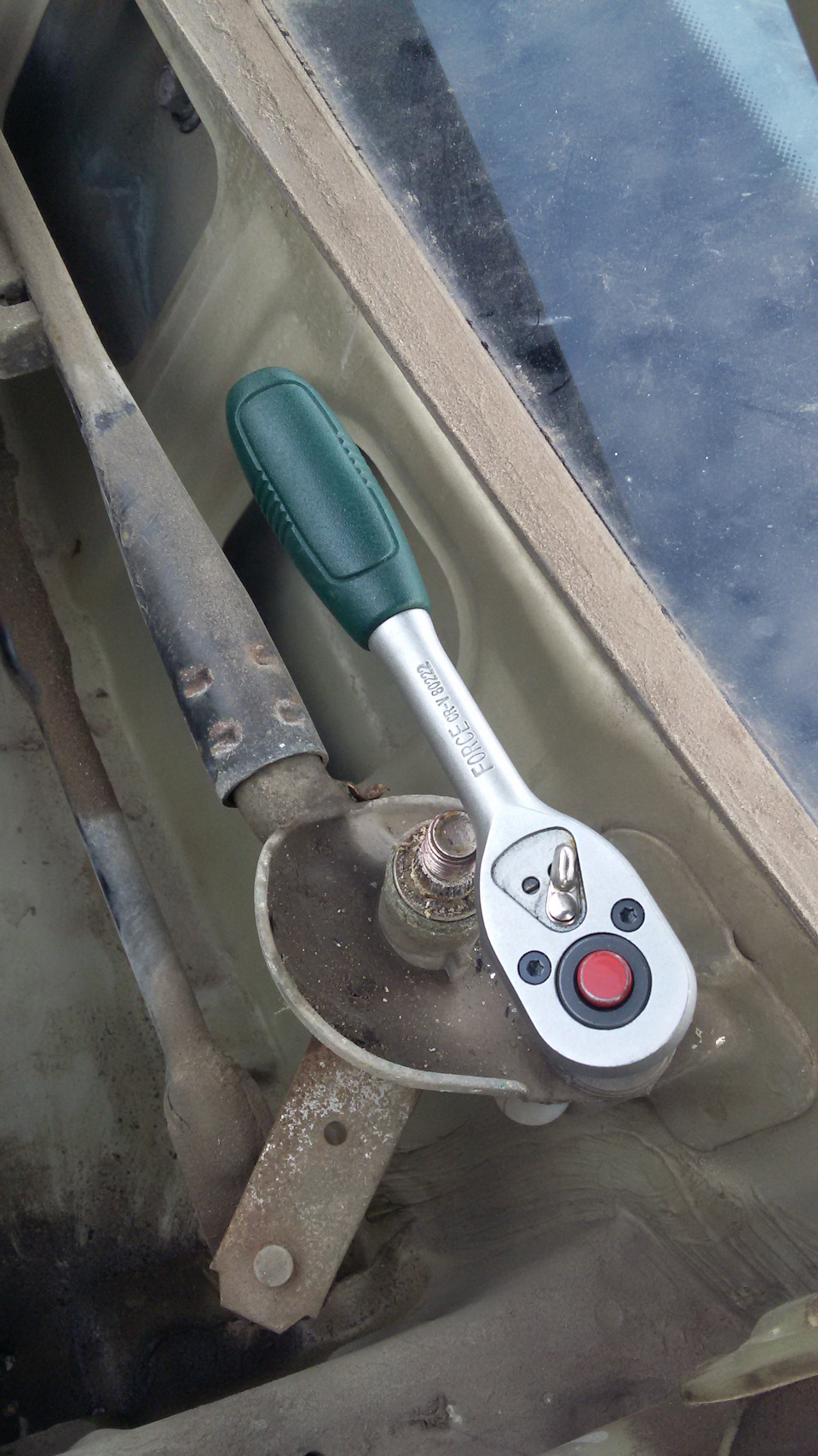 80222 Трещотка 1/4 DR L=155мм 24 зубца FORCE FORCE | Запчасти на DRIVE2