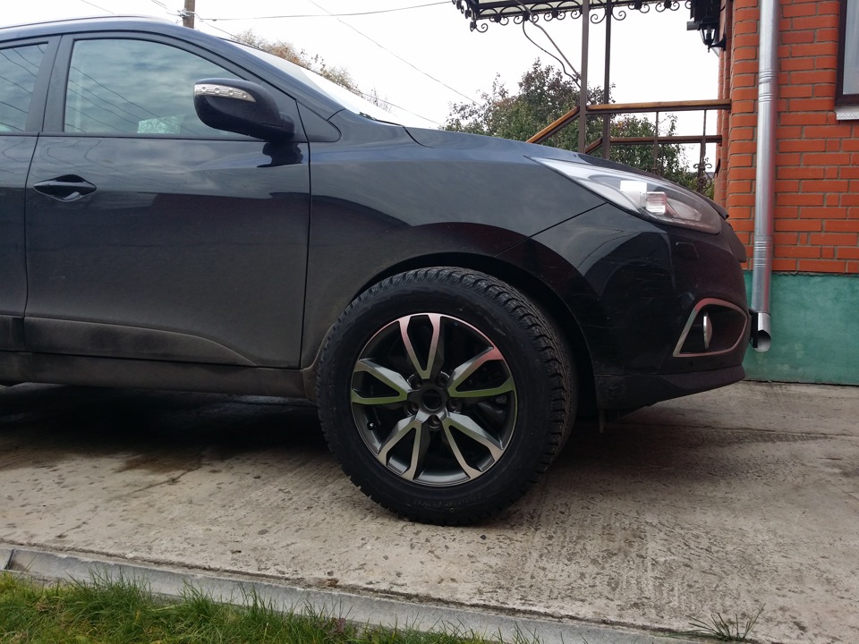 Подготовка к зиме — Hyundai ix35, 2 л, 2014 года | шины | DRIVE2