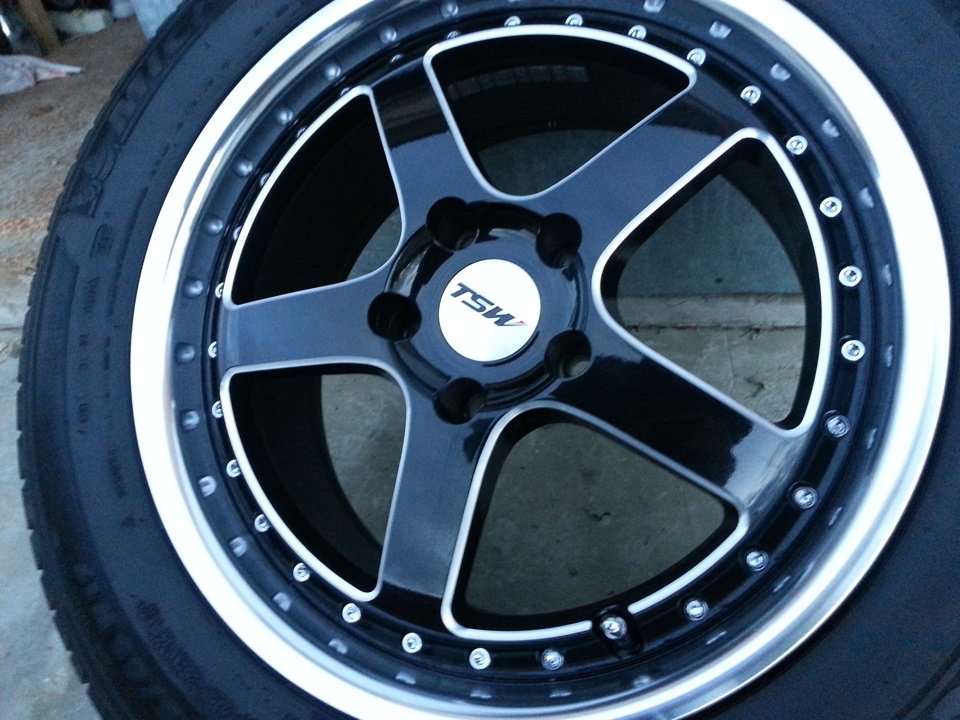Продам диски TSW Carthage Gloss Black 8x17/5x114.3 D76 ET40 — Toyota ...