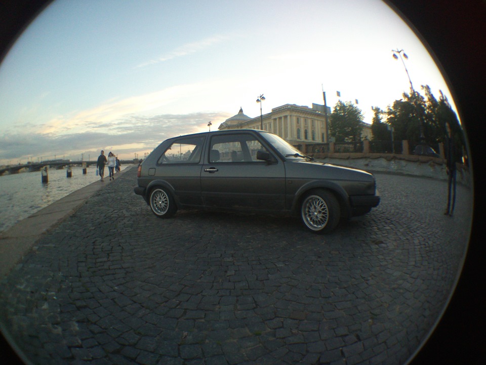 Tyrestretch — Volkswagen Golf Mk2, 1,6 л, 1991 года | тюнинг | DRIVE2