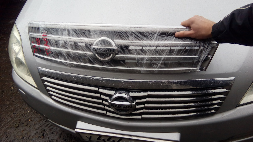 Ребилд решетки радиатора — Nissan Teana (J31), 2,3 л, 2007 года ...