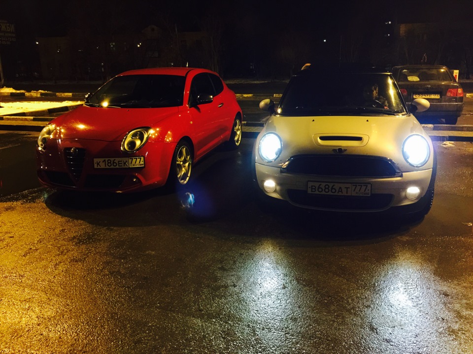 Mini Cooper S vs Alfa Romeo Mito — MINI Cooper S Mk II, 1,6 л, 2010 ...
