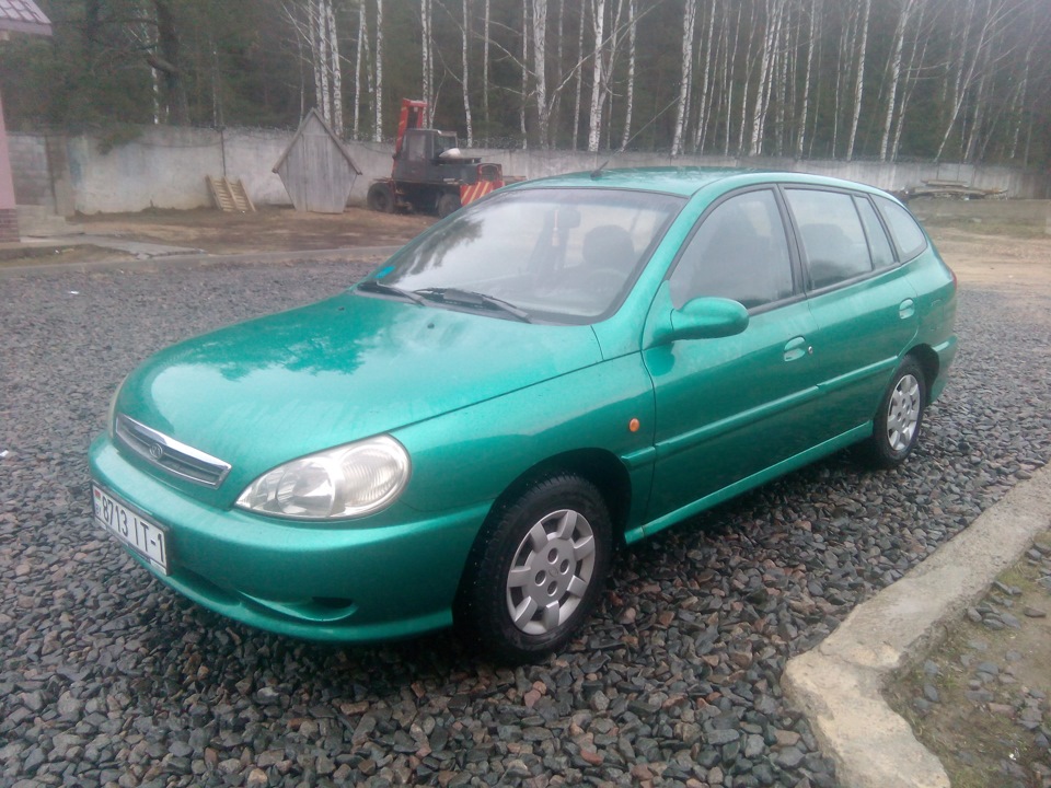 3. Замена дисков и колодок — KIA Rio 5-door (1G), 1,5 л, 2000 года ...