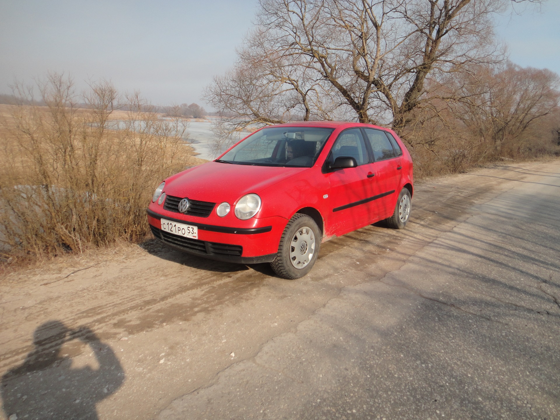 Последние фотки на зимней резине — Volkswagen Polo Hatchback Mk4, 1,4 л ...