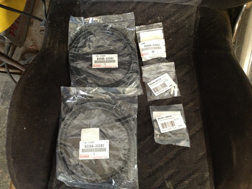 Передние омыватели. . и ТО — Toyota Corolla Levin (AE100/101), 1,6 л ...