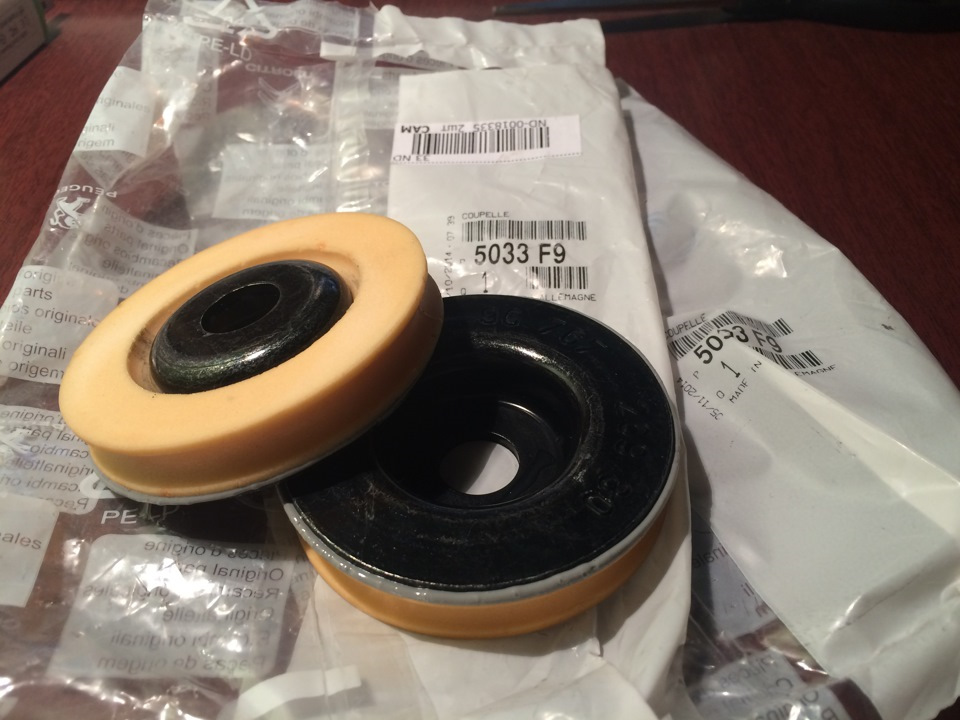 Замена передних пружин 5002VW + чаши амортизатора 5033F9 — Citroen ...