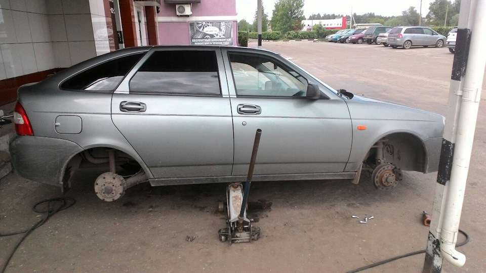 Наконец купил литье!)) — Lada Приора хэтчбек, 1,6 л, 2008 года ...