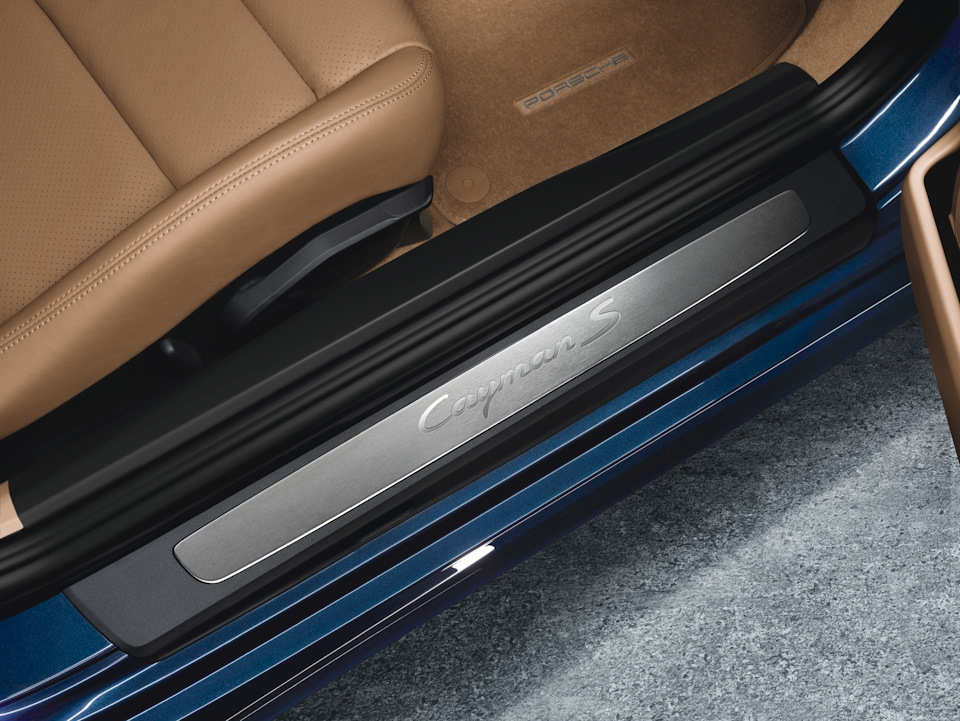 Накладки порогов из нержавеющей стали Cayman S 718 98104480003 — United ...