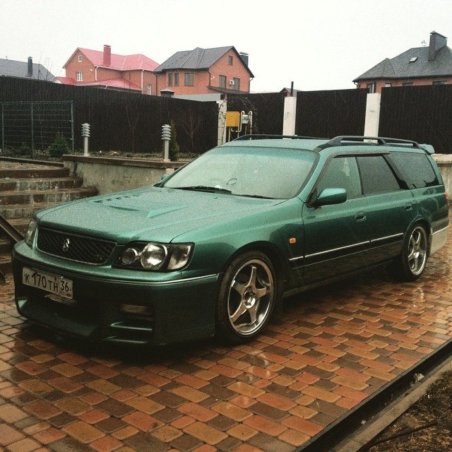Первые фотки в летнем виде — Nissan Stagea (WC34 Series 1), 2 л, 1997 ...