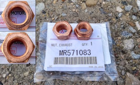 MR571083 ГАЙКА ТРУБЫ ВЫХЛОПНОЙ (LANCER 07) Mitsubishi | Запчасти на DRIVE2
