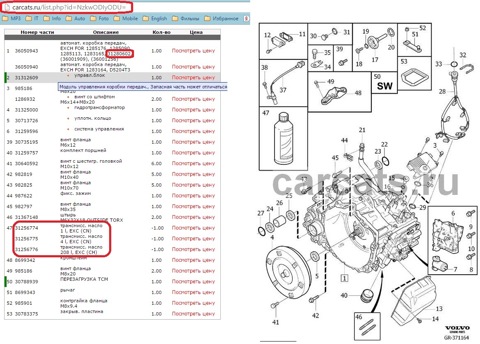 31312609 Блок управления акпп Volvo | Запчасти на DRIVE2