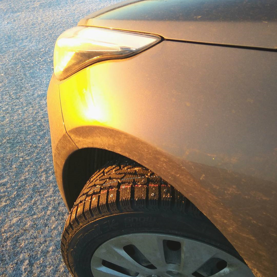 Cordiant Snow Cross PW-2 первые впечатления. — KIA Ceed (2G), 1,6 л ...