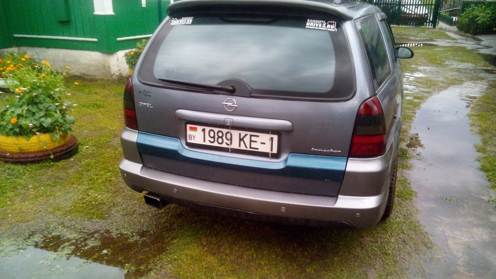 Накладка Zender — Opel Vectra B, 2,6 л, 2001 года | тюнинг | DRIVE2