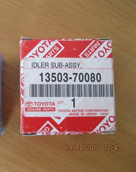 1350370080 Ролик ремня ГРМ TOYOTA LEXUS | Запчасти на DRIVE2