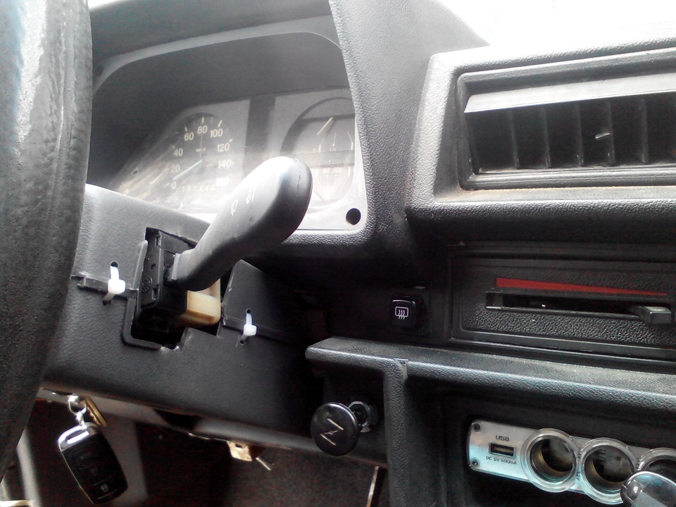 подрулевые переключатели — ЗАЗ 1102, 1,1 л, 1994 года | своими руками ...