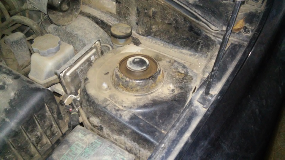 Проставки на перед акцент — Hyundai Accent (2G), 1,5 л, 2008 года ...