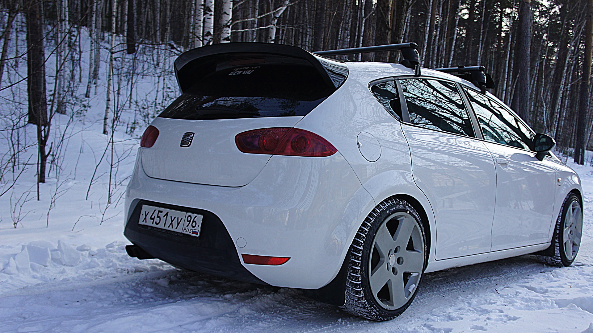 Теперь Leon хорош не только спереди… — SEAT Leon (Mk II), 1,2 л, 2012 ...