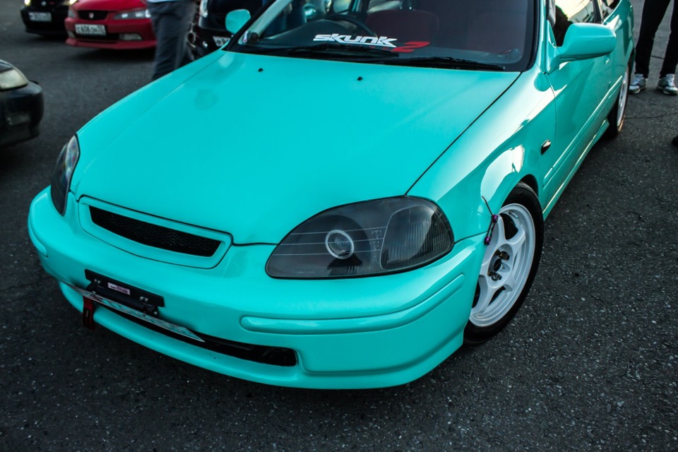 Поехали дрова! — Honda Civic Hatchback (6G), 2 л, 1998 года | тюнинг ...