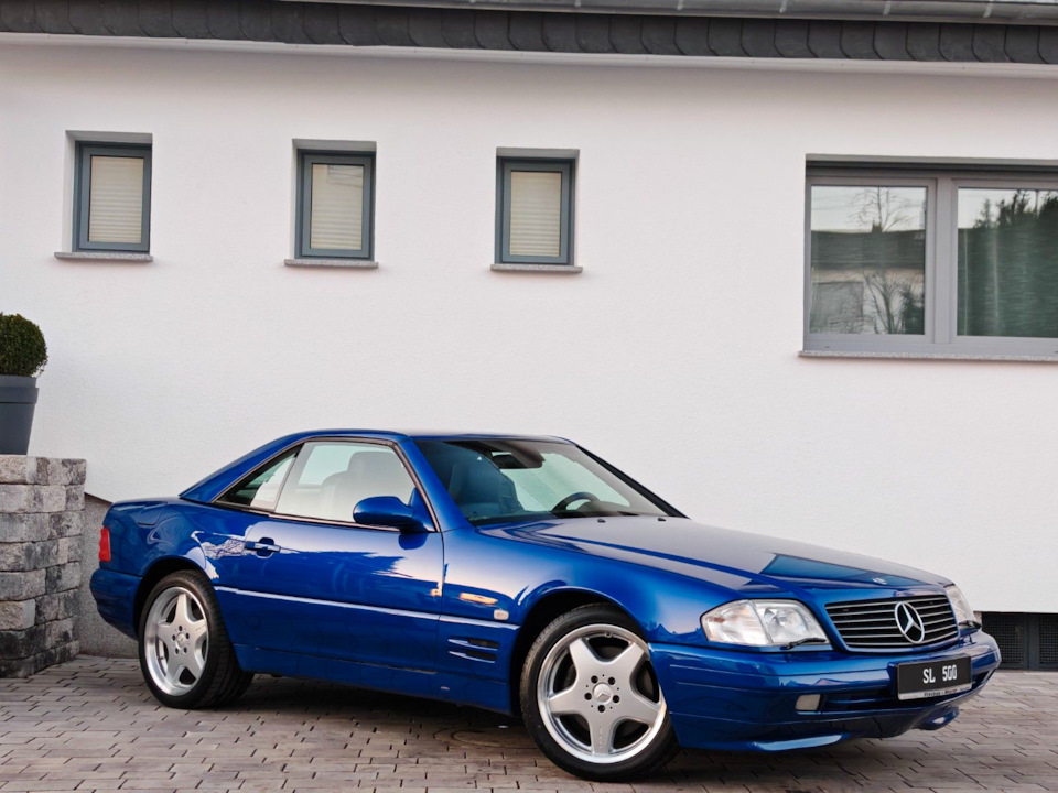 R129 SL500 Designo Linarit Blau — Красота да и только — DRIVE2