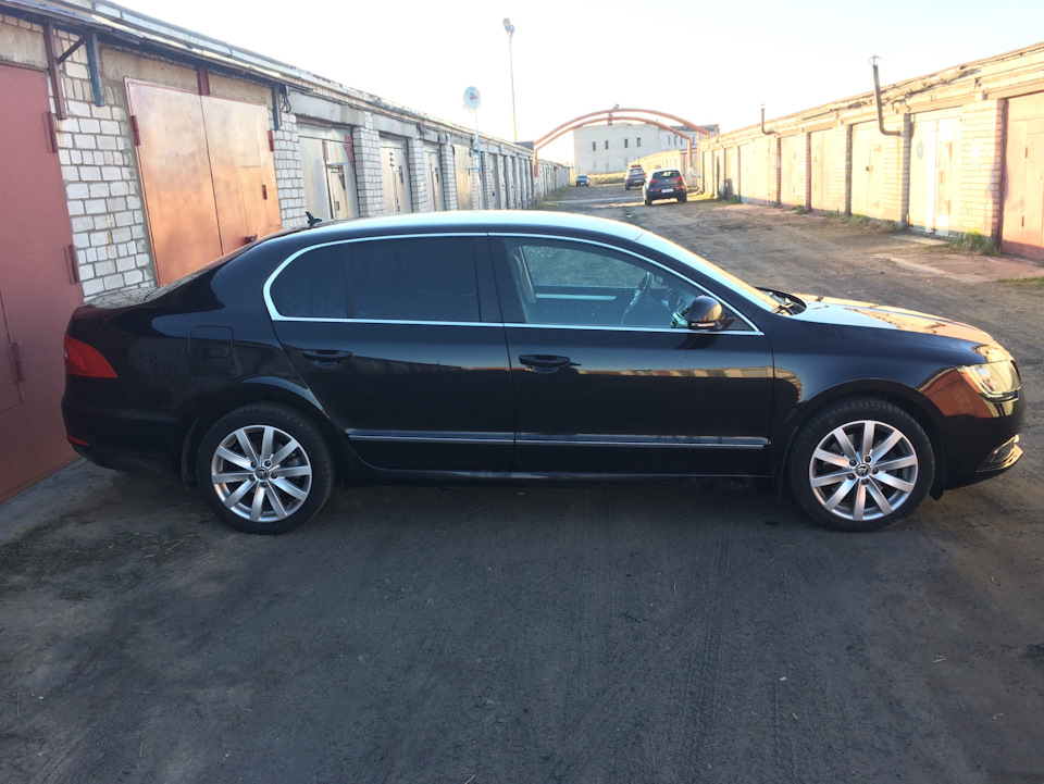 После покупки — Skoda Superb Mk2, 1,8 л, 2014 года | другое | DRIVE2
