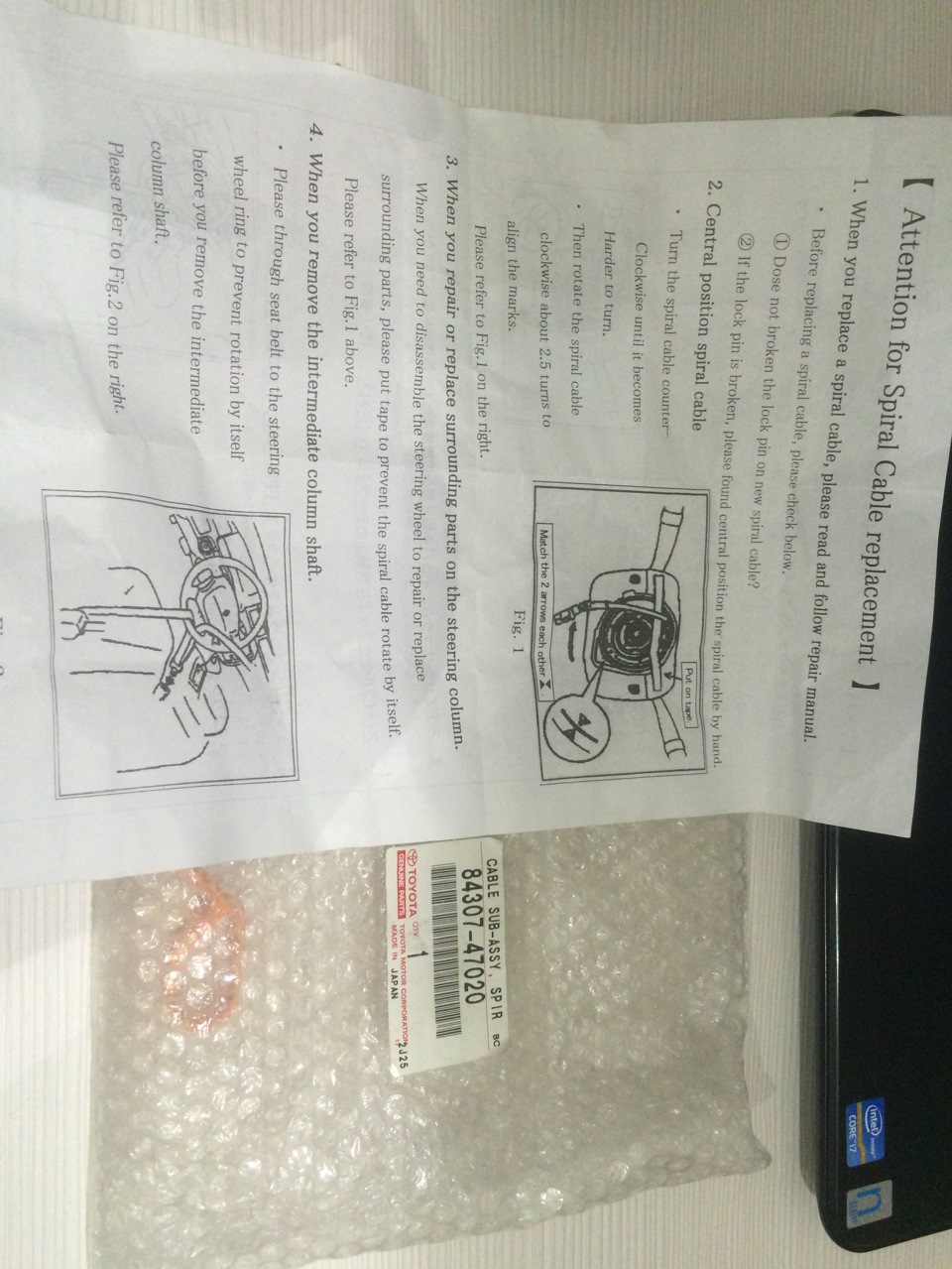 8430747020 КОНТАКТНАЯ ГРУППА ПОДУШКИ БЕЗОПАСНОСТИ TOYOTA LAND CRUISER ...