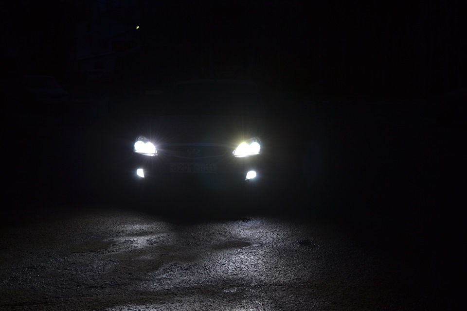 LED дальний — Lada Приора хэтчбек, 1,6 л, 2013 года | электроника | DRIVE2